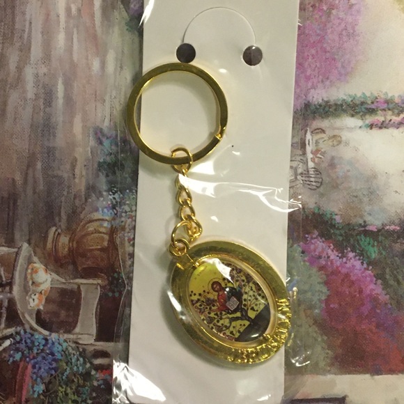 Accessories | Jesus Christ Jerusalem Gold Key Chain | Poshmark